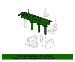 12587426 - Ignition Coil 2000-2007 GM | GMPartsNow