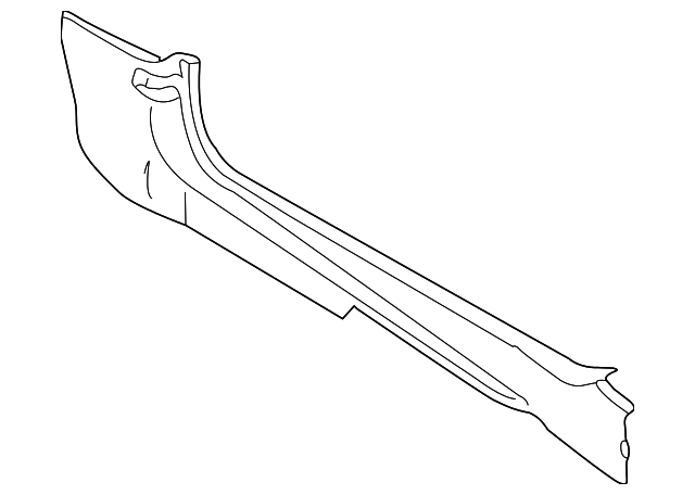 2002-2006 Mini Cooper Scuff Plate 51-43-7-139-075 | Mini Parts Direct