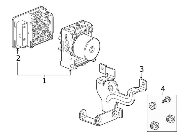 2024 GM Electronic Brake Control Module Assembly 86517385 | GM OEM ...