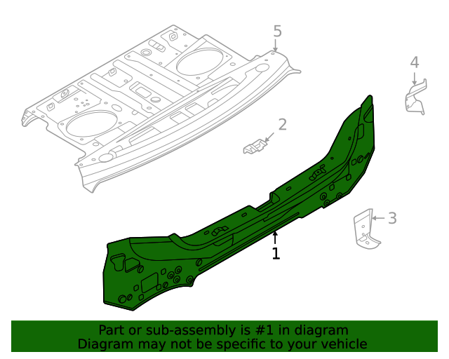 G9110-6LTMB - Rear Body Panel 2020-2024 Nissan Sentra | AutoNationParts.com