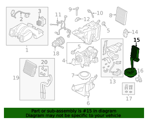 64119869531 - 2019-2024 BMW A/C Evaporator Core (64-11-9-869-531) | BMW ...