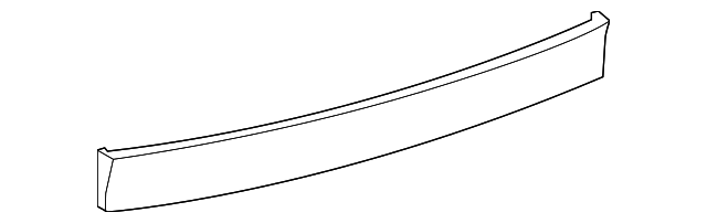 2015-2017 Toyota Camry Bumper Impact Absorber 52615-06070 | Toyota Parts