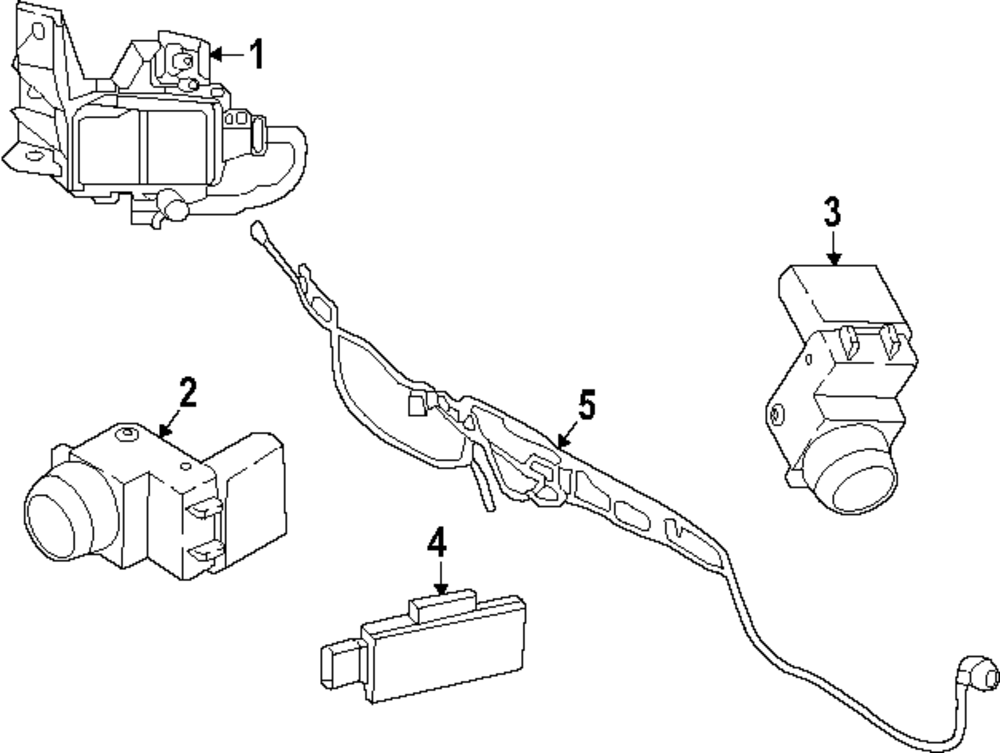 2025 Genesis GV80 Control Module 955D0-T6100 | QuirkParts