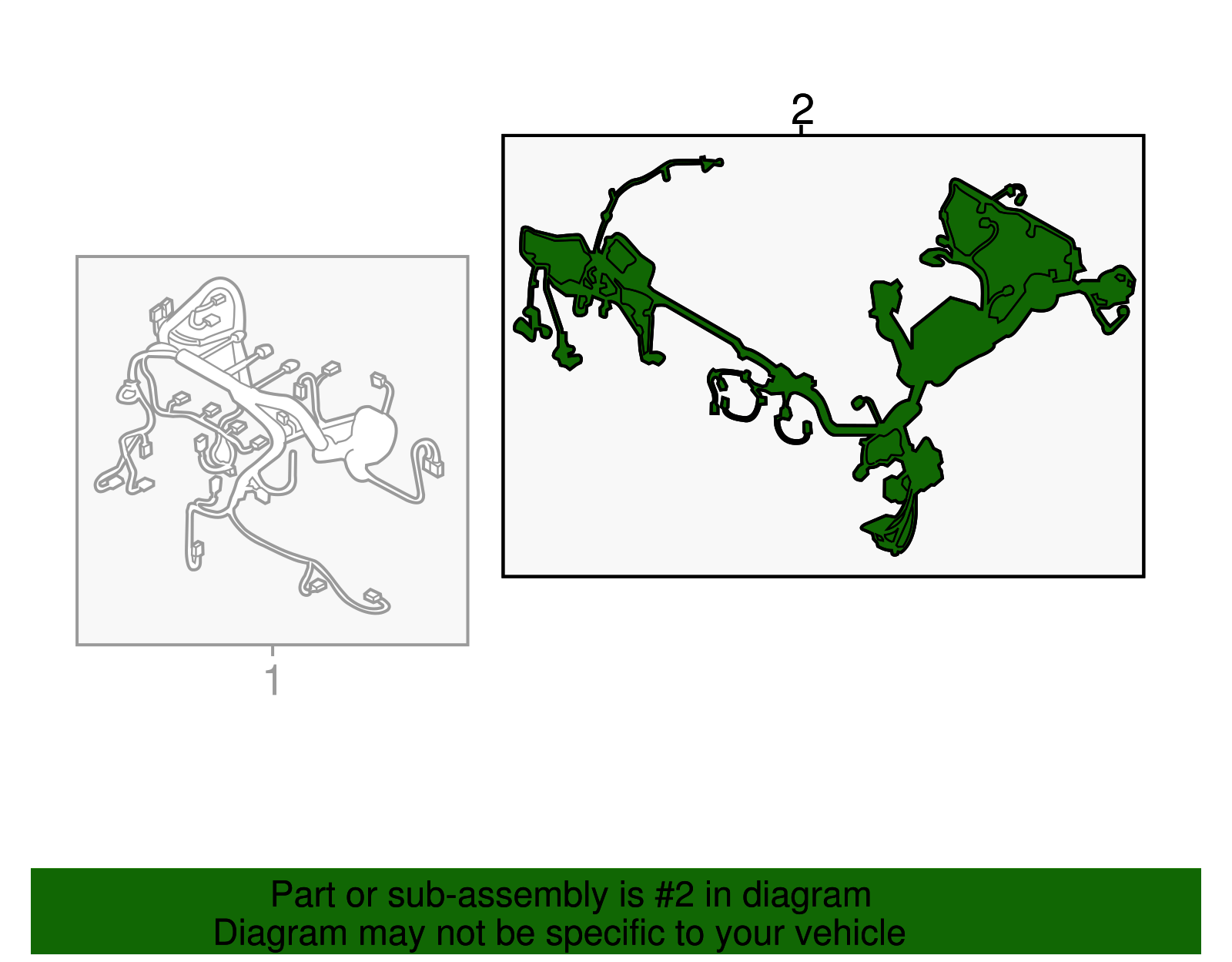 2017-2018 Mazda 3 Wire Harness BRL9-67-010B | Retail Performance Auto Parts