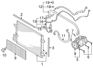 2010-2013 Audi A3 Compressor 1K0-820-808-FX | OEM Parts Online