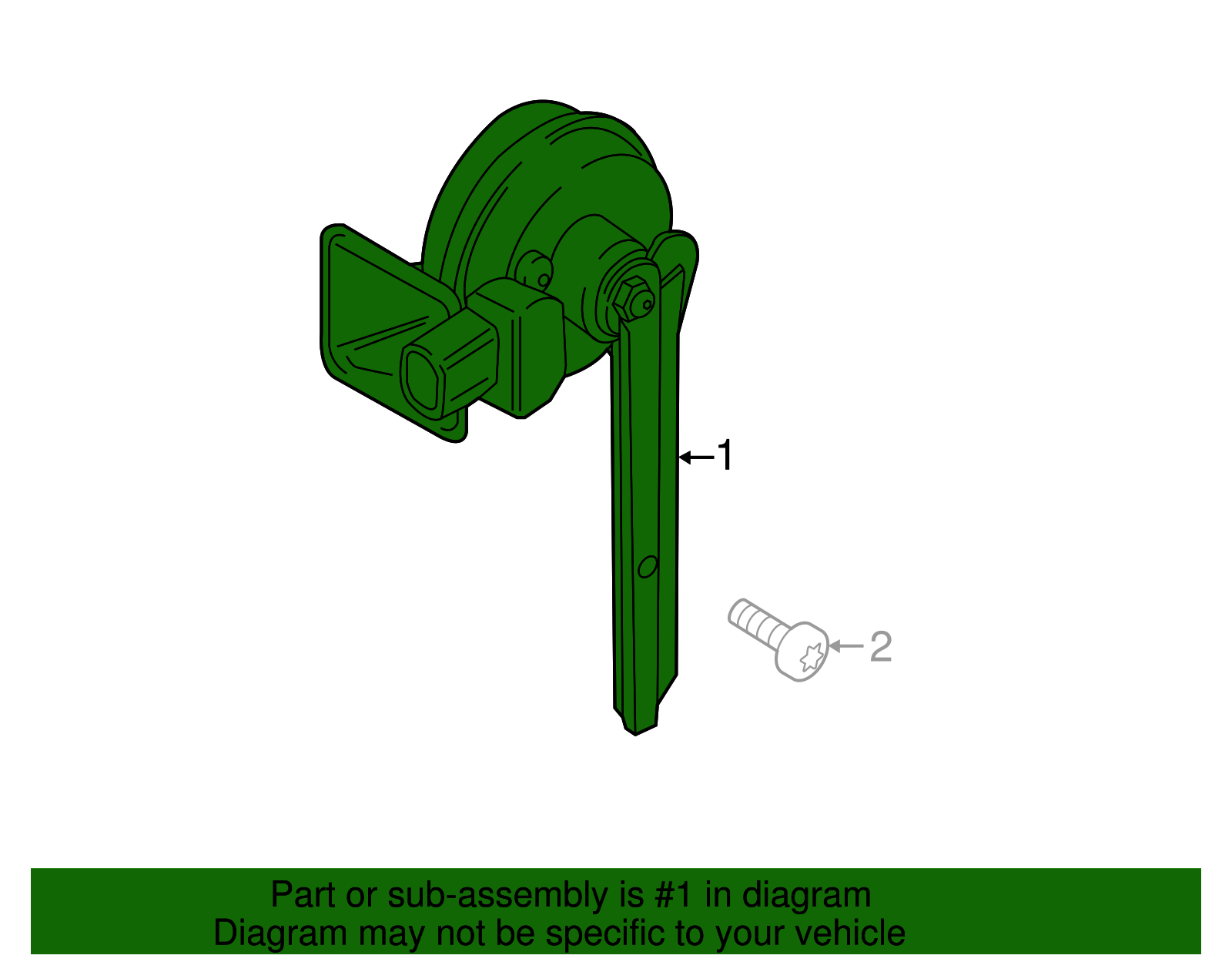 2013-2019 BMW High Note Horn 61337353191 | OEM Parts Online