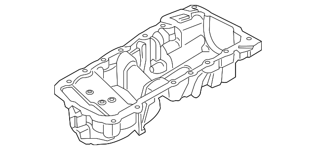 Genuine BMW 11-13-8-580-126 | Oil Pan | FREE Shipping on Most Orders ...