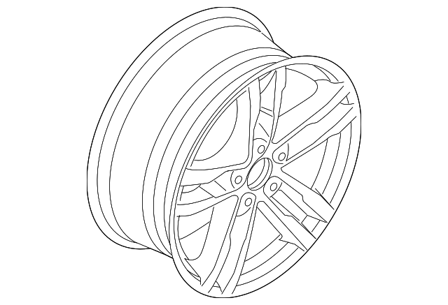 2020-2023 Ford Wheel, Alloy lb5z1007a | TascaParts.com