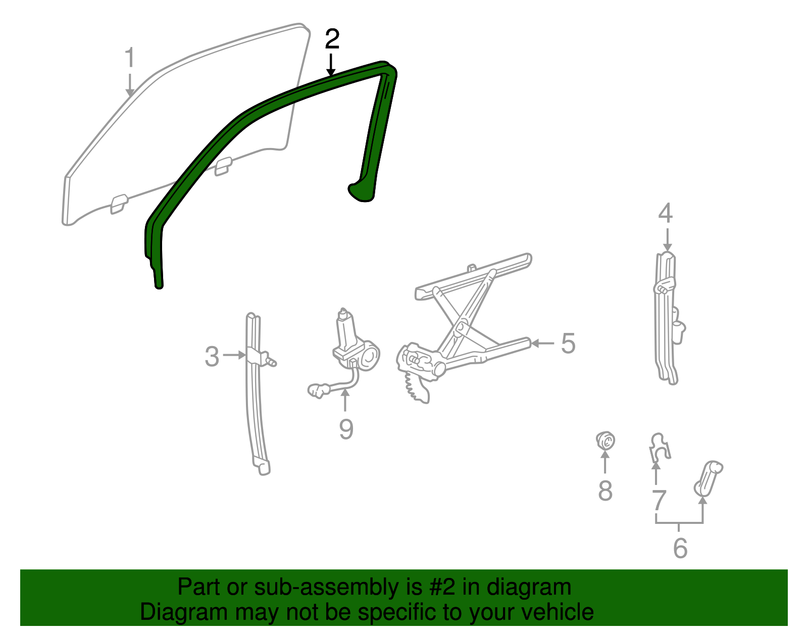 1995-2004 Toyota Tacoma Run Channel 68151-04010 | Toyota Parts Center