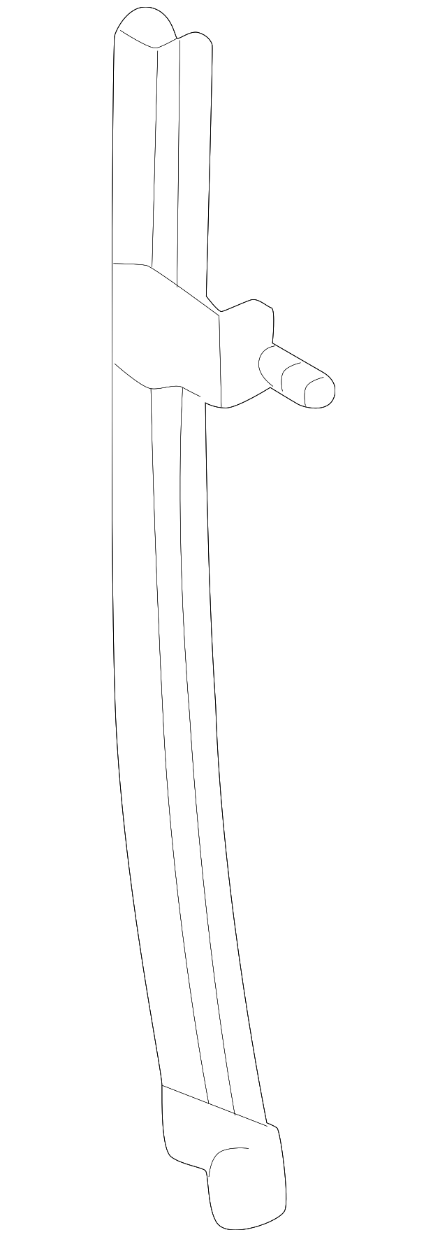 67402-04010 - Guide Channel 1995-2004 Toyota Tacoma | American Toyota Parts