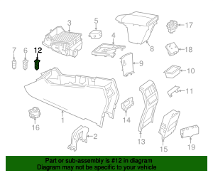 2012-2019 Mercedes-Benz Power Outlet 000820530564 | Mercedes-Benz Parts ...