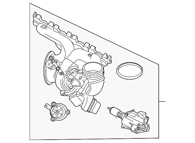 Genuine BMW 11-65-8-629-966 | Exhaust Manifold | FREE Shipping on Most ...