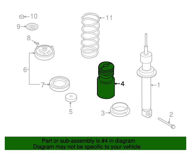 33532283183 - 2006-2010 BMW M6 Bumper (33-53-2-283-183) | BMW of South ...