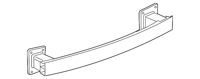 2019-2024 Cadillac XT4 Rear Bumper Impact Bar 84384088 GM ...