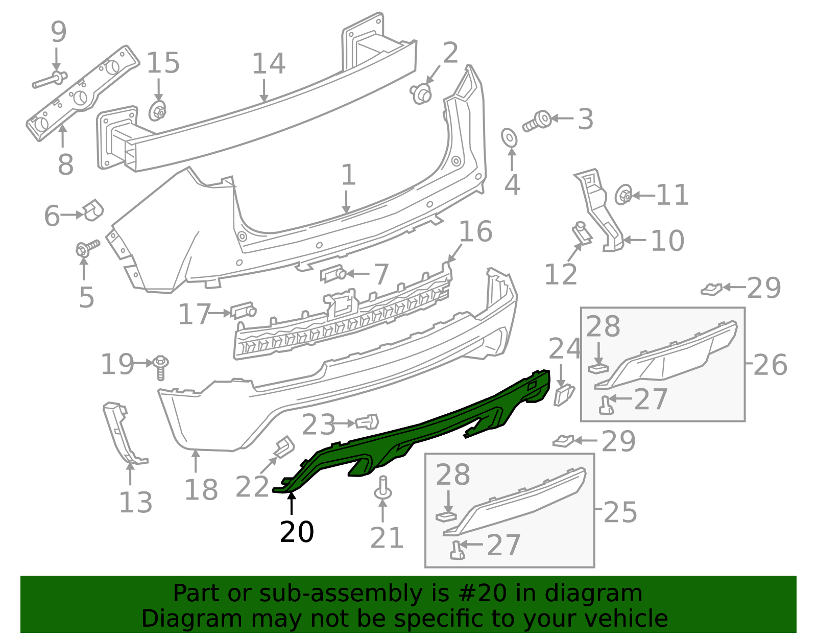 Buy Genuine GM Auto Parts - Panel (Part # 84494189) | GM Parts Store