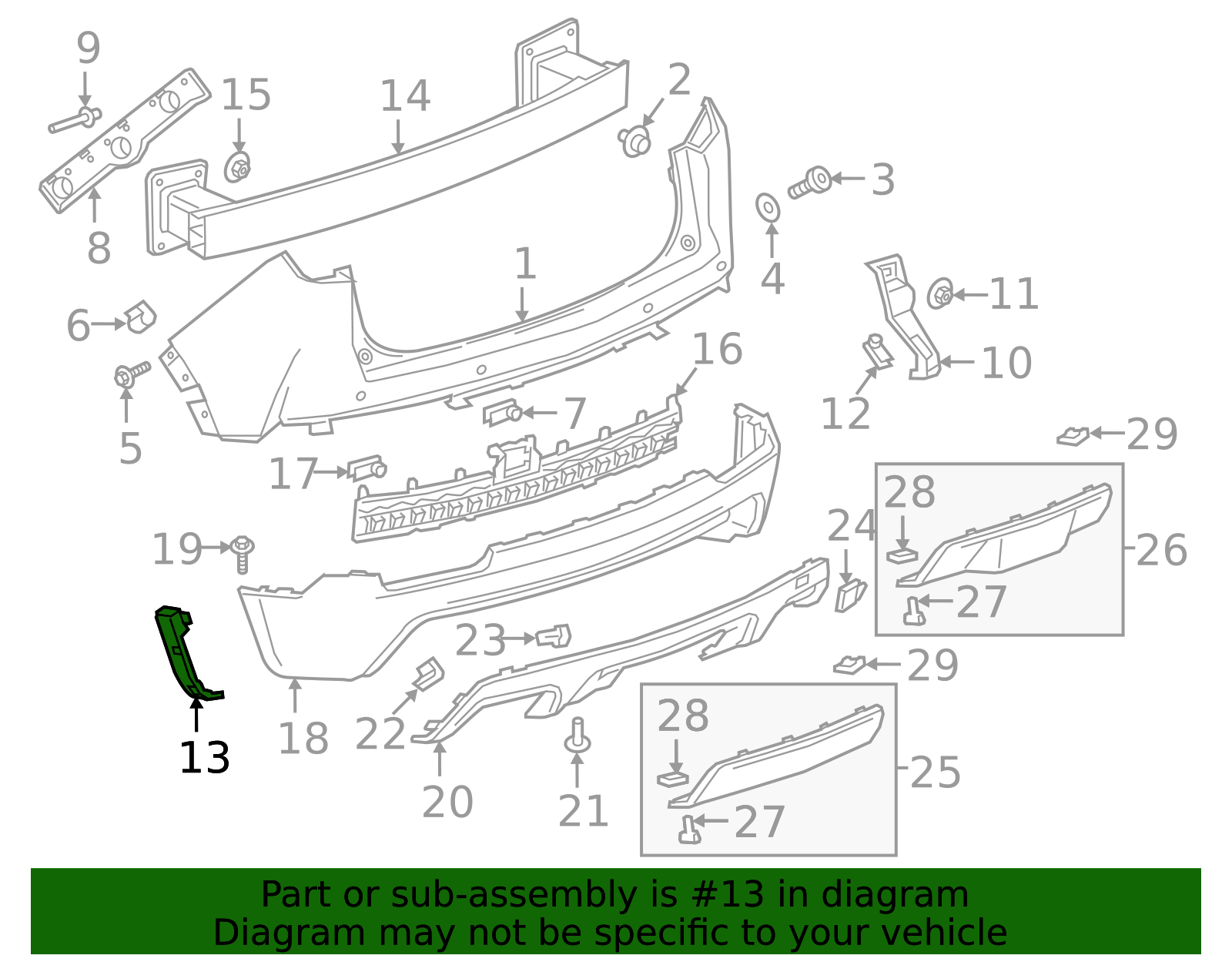84490850 - F Reinforcement 2019-2023 Cadillac XT4 | Gateway Buick GMC Parts