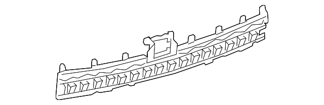 2019-2023 Cadillac XT4 Rear Bumper Fascia Energy Absorber 84654334 ...