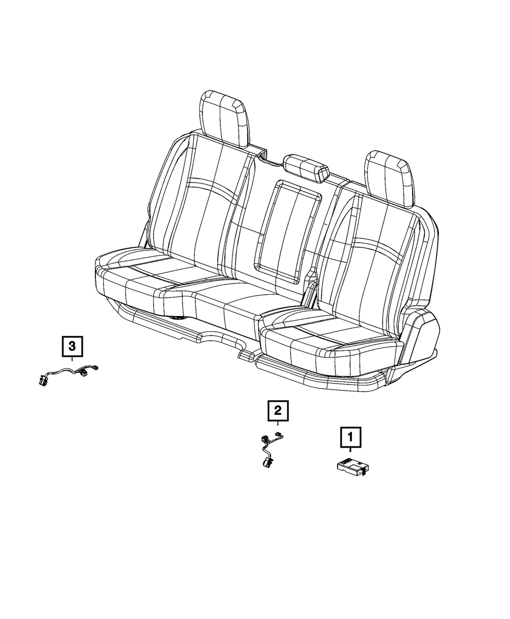 2022 Ram Heated Seat Module 68530207AC | Big 3 Auto Parts