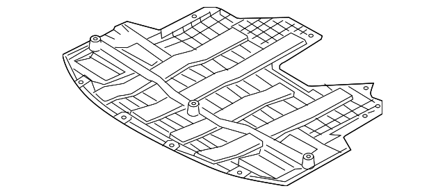 2015-2016 Kia Forte Under Cover 29110-A7300 | Genuine Kia Parts
