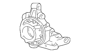 2000-2005 Porsche 911 Suspension Knuckle 996-331-112-06 | Porsche Marin