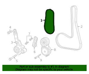 2019-2023 Mopar Belt 5281957aa | TascaParts.com