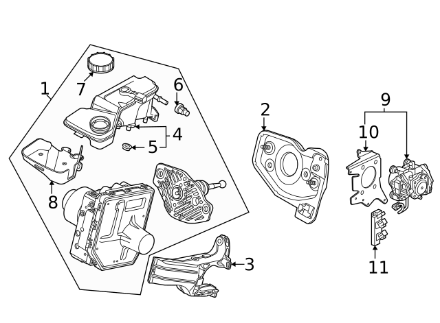 2020-2022 Volvo Reservoir Cap 30636162 | TascaParts.com