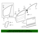 90950-01A05 - Door Shell Hole Plug - 2019-2024 Toyota | OEMGenuineParts.com