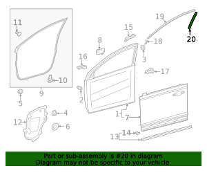 75966-0R010 - Black Out Tape - 2019-2021 Toyota | Lithia Toyota Parts