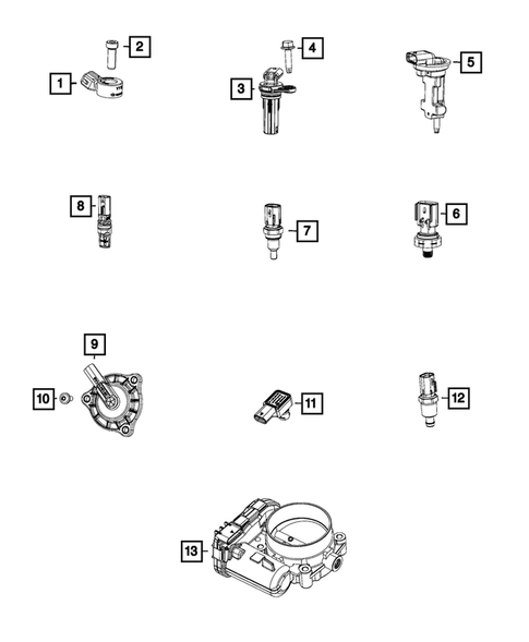 Sensors for 2018 Dodge Journey | My Mopar Parts