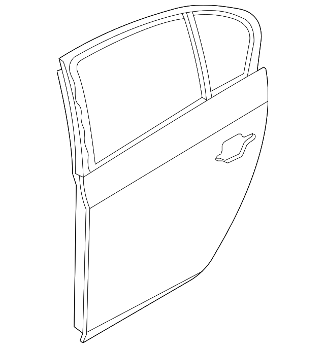 Genuine BMW 41-00-9-631-831 | Door Shell | FREE Shipping on Most Orders ...