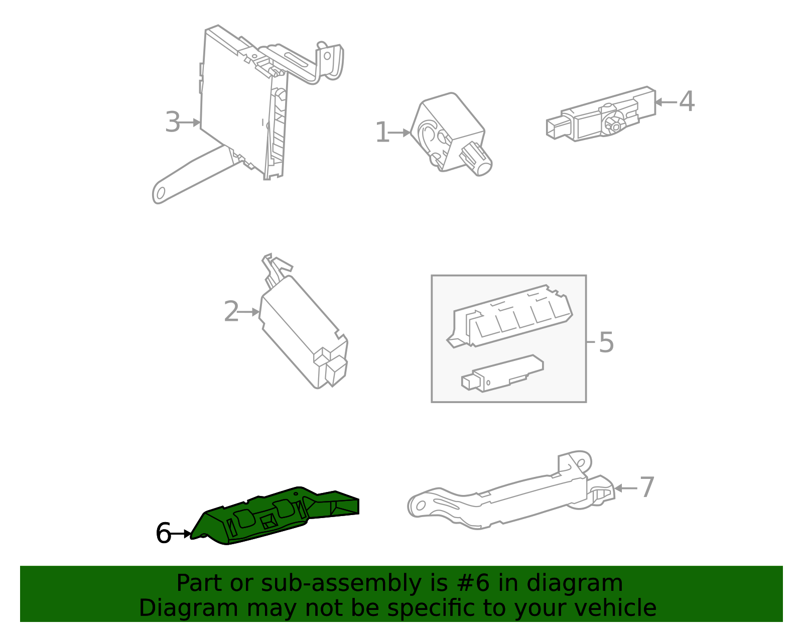 2014-2019 Toyota Corolla Antenna 899A0-02060 | Toyota Parts Center