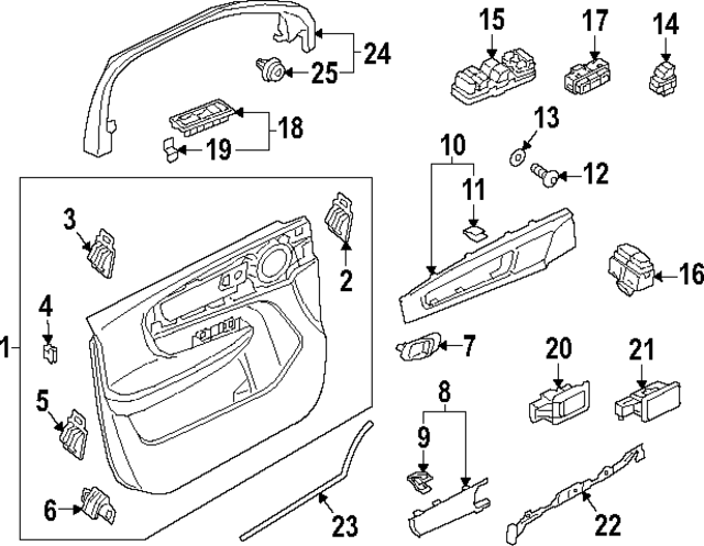 Genuine Window Switch for 2019 2024 Volvo Part 32319764 Over 30 Off All Genuine Volvo Parts Accessories Volvo Parts Counter