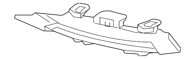 221-885-27-23 - Trim Molding - 2010-2013 Mercedes-Benz ...