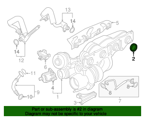11657625293 - 2012-2018 BMW Gasket (11-65-7-625-293) | BMW of South ...