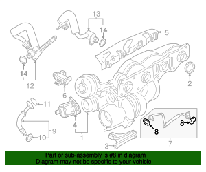 Genuine BMW 07-11-9-907-330 | Oil Inlet Tube O-Ring | FREE Shipping on ...