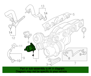 11-65-7-609-210 - Valve - 2012-2021 BMW | Buy BMW Parts Now