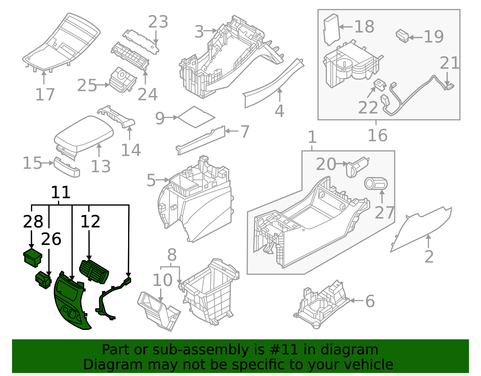 2021-2023 Hyundai Santa Fe Rear Panel 84640-S1AD0-SST | Hyundai ...