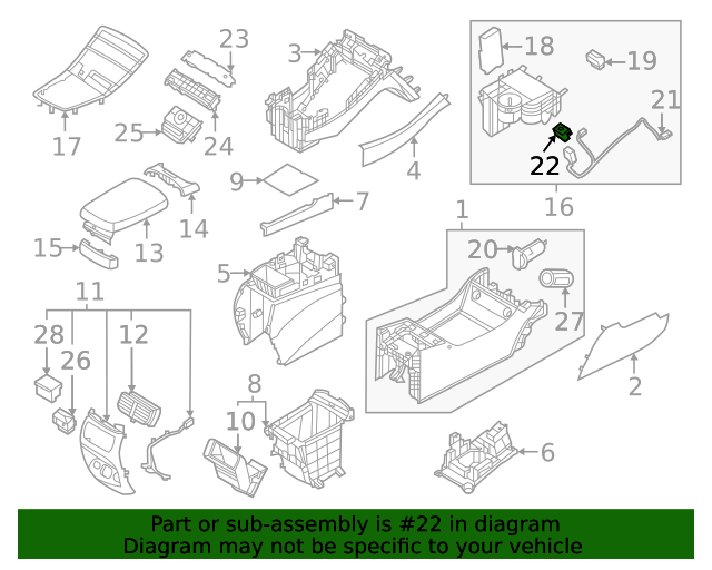 2021-2023 Hyundai Santa Fe Wire Cover 96122-S1000 | OEM Parts Online