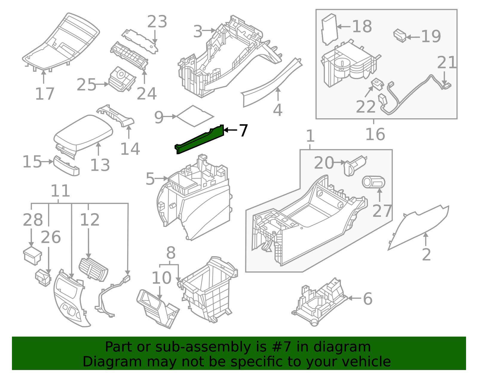 84690-S1AA0-SST - Upper Trim 2021-2023 Hyundai Santa Fe | Hyundai ...