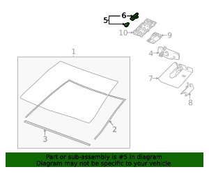 2020-2023 GM Inside Air Moisture and Windshield Temperature Sensor ...