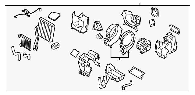 97900-2J000 - AC & Heater Assembly 2009 Kia Borrego | Kia.Parts Store