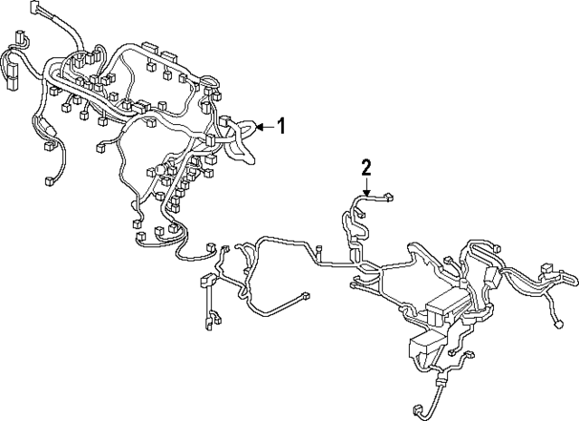 OEM 2023-2024 Honda Accord Engine Harness 32110-6NH-A70 | Honda ...