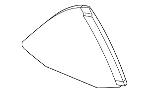 2011-2015 Chevrolet Camaro Driver Side Quarter Window 22829813 GM ...