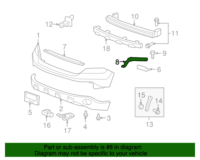 71140-SXS-A00 - Outer Reinforced 2007-2011 Honda CR-V | Honda Parts Online