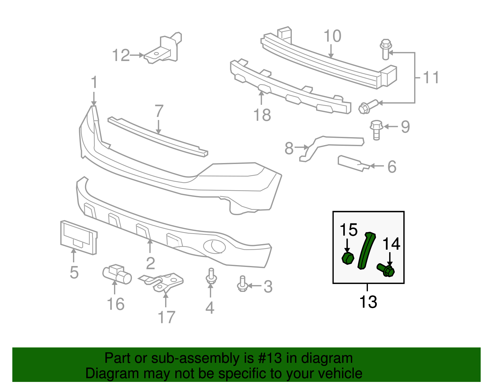 2007-2011 Honda CR-V Flare Extension 71103-SWA-000 | Honda Factory Parts