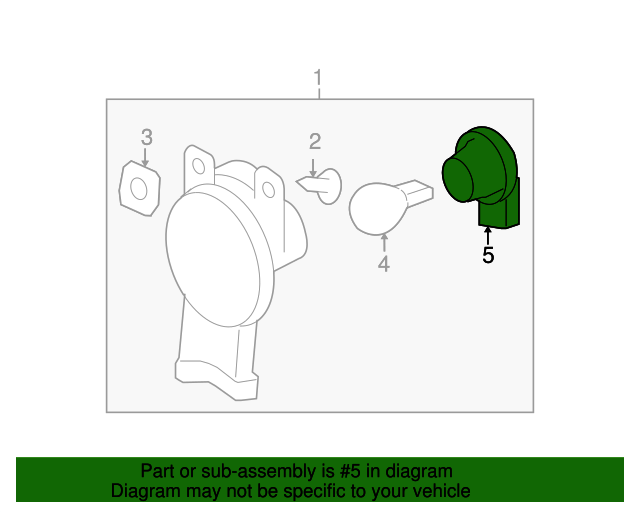 2005-2008 Pontiac Grand Prix Multi-Purpose Lamp Socket 15306188 GM ...