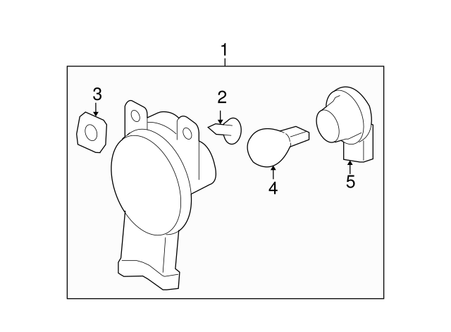 2005-2008 Pontiac Grand Prix Multi-Purpose Lamp Socket 15306188 GM ...