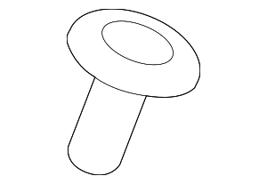 2012-2023 Audi Overslam Bumper Bolt WHT-009-012-A | Genuine Audi Parts