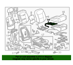 2014-2018 GM Front Seat Cushion Heater 23168136 GM | GMPartsDirect.com