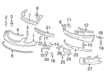 2008-2012 Buick Enclave Front Lower Bumper Cover 20779099 GM ...